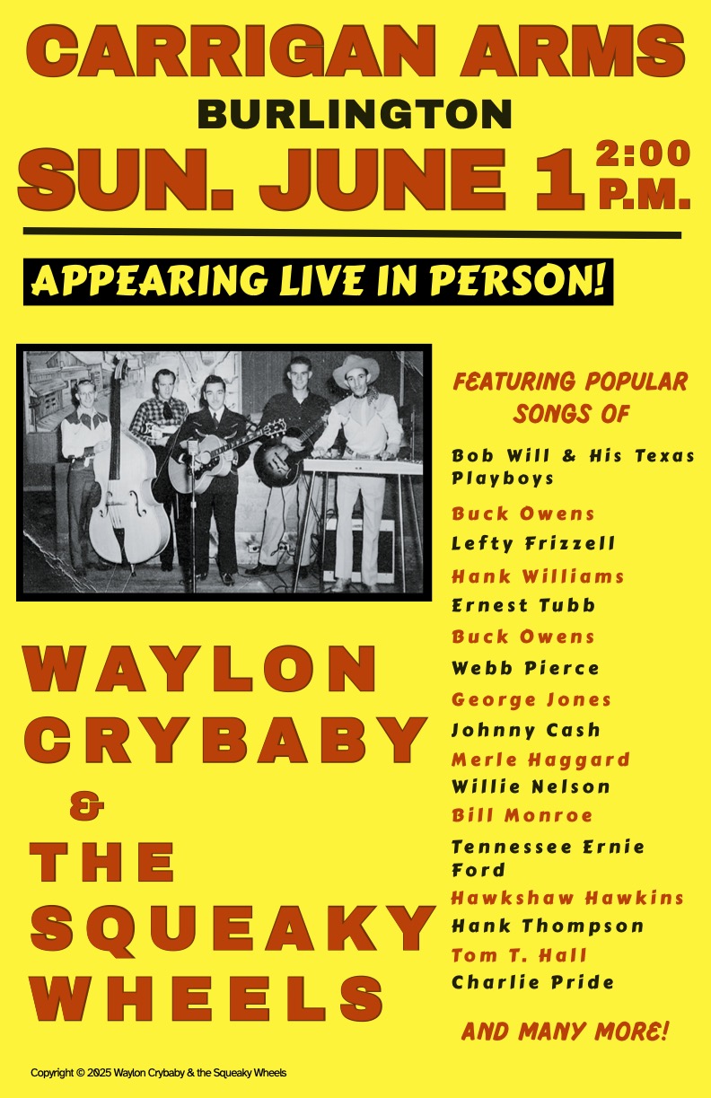 Posters - Waylon Crybaby and the Squeaky Wheels